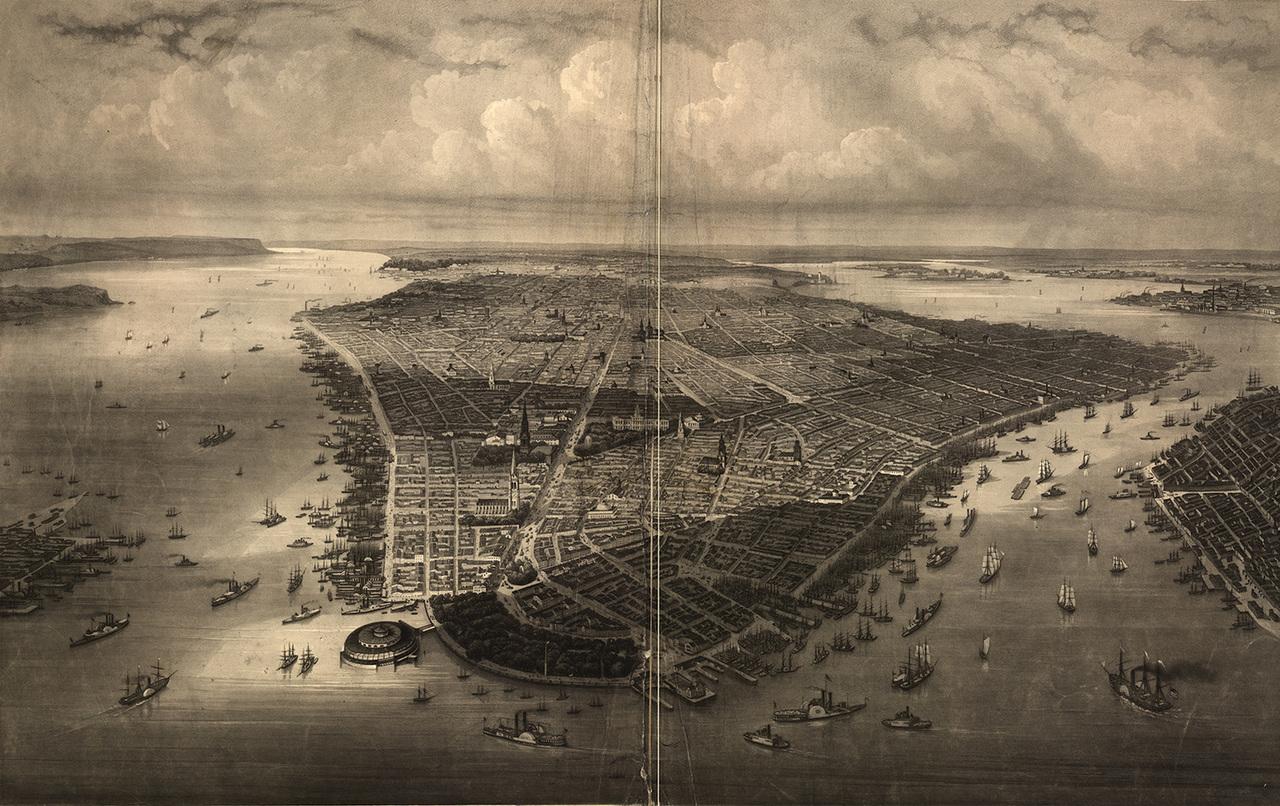 NYC 1850's | Vintage | Old | Pictures | Photos | Images