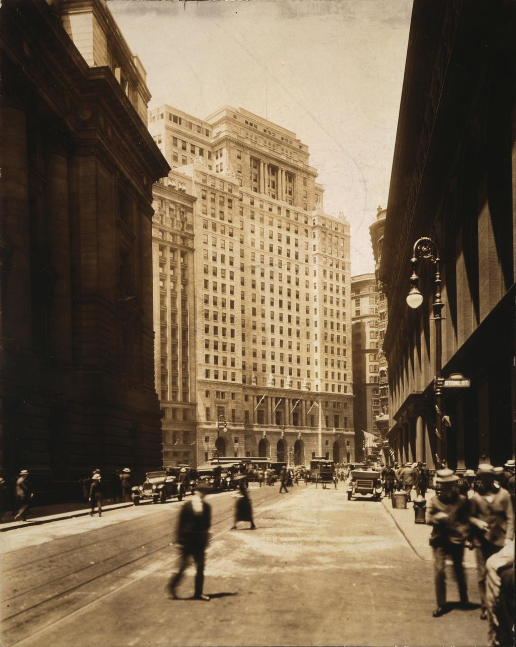 The Cunard Building - NYC in 1921