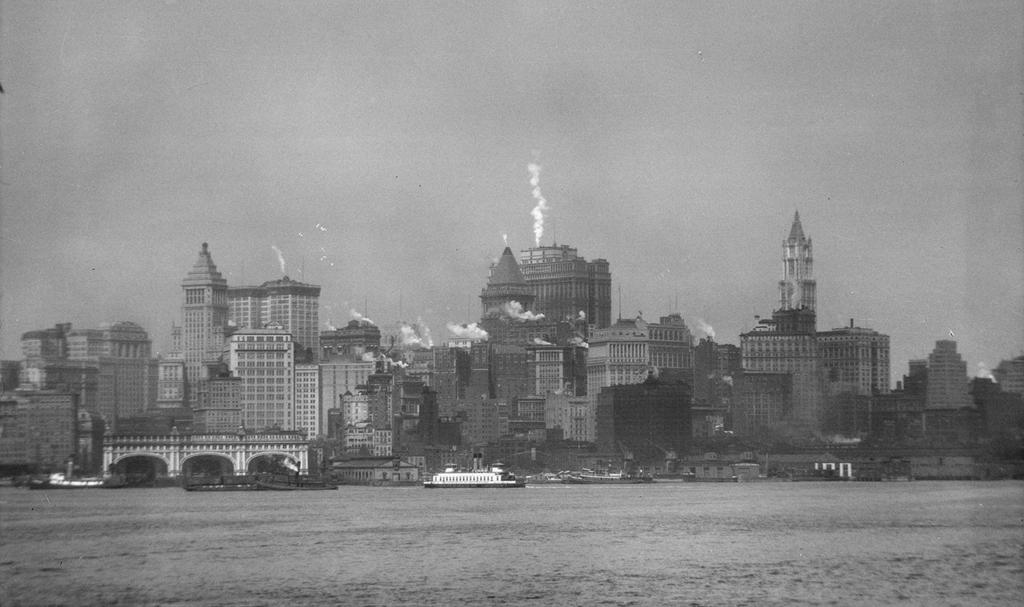 New York Harbor - NYC in 1931
