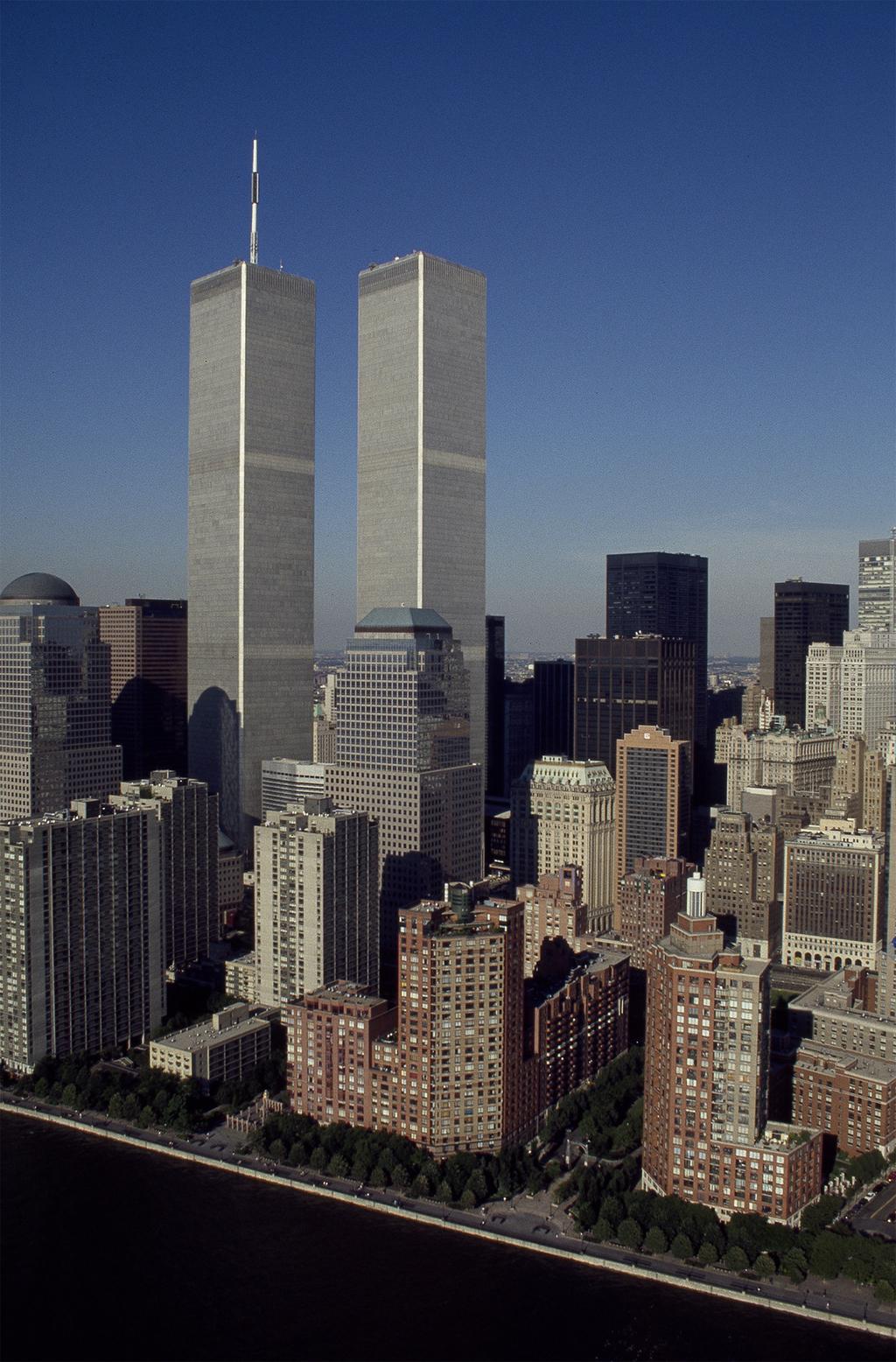 Twin Towers, World Trade Center - NYC in 1980