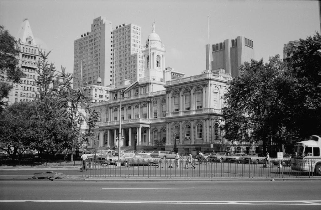 City Hall from the Southeast - NYC in 1981