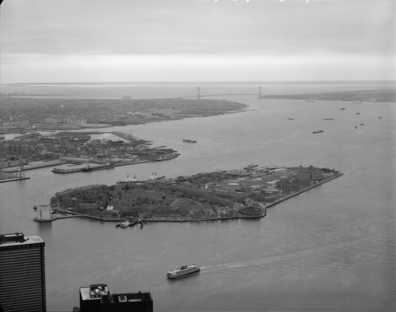 Governors Island and New York Harbor - NYC in 1983