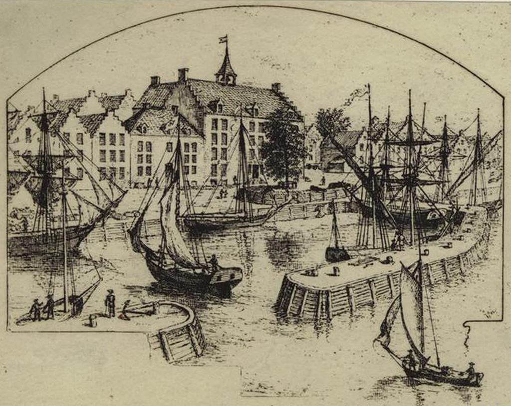 The Great Dock: New Amsterdam's Gateway to Global Exchange