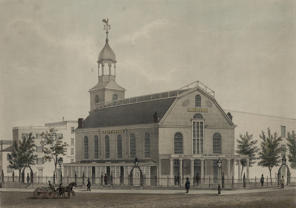 New York Post Office 1845: A Historical Keystone