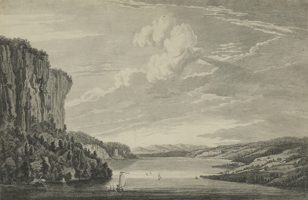 The Hudson River and the Topan Sea - NYC in 1768