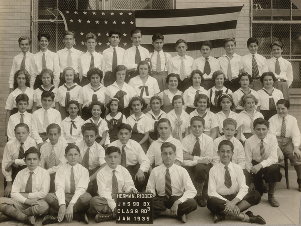 Herman Ridder Junior High School Class Photo featuring Regina Resnik ...